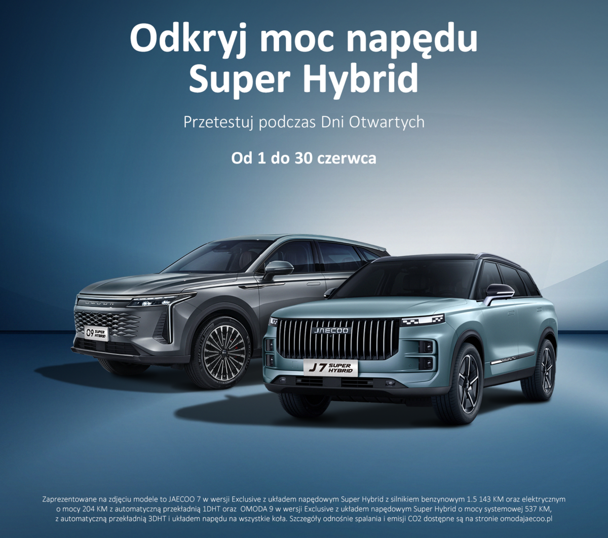 OMODA & JAECOO zaprasza na Dni Otwarte Super Hybrid w całej Polsce - OMODA & JAECOO Polska